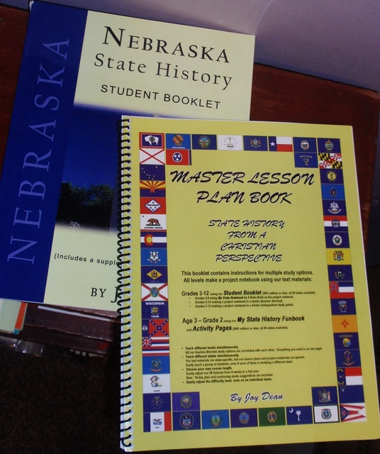MASTER LESSON PLAN Book: State History & NE State History Student ...