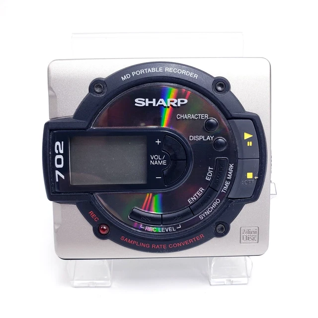 *PARTS/REPAIR* SHARP MINIDISC MD-MS702 Minidisc Player & Recorder (READ ...
