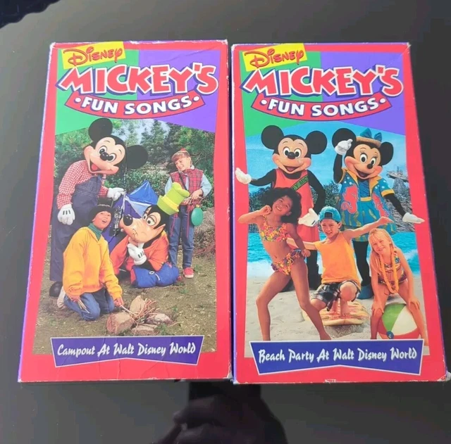 2 SING ALONG Songs - Mickeys Fun Songs: Beach Party at Walt Disney ...