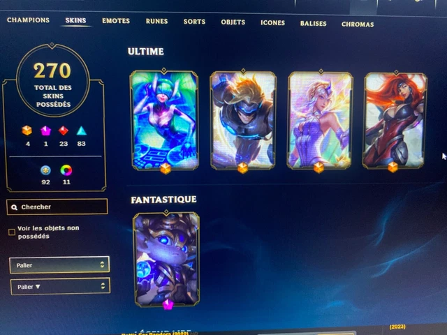 COMPTE LEAGUE OF legends euw EUR 300,00 - PicClick FR