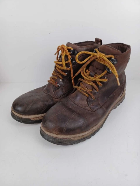 CLARKS MENS GORE-TEX Lace-Up Walking Boots UK 7 H Wide Fit Brown ...