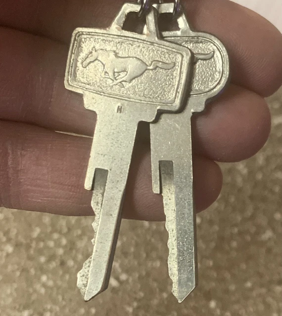 VINTAGE FORD MUSTANG Pony Ignition Keys Vintage Lock Keys $24.99 - PicClick