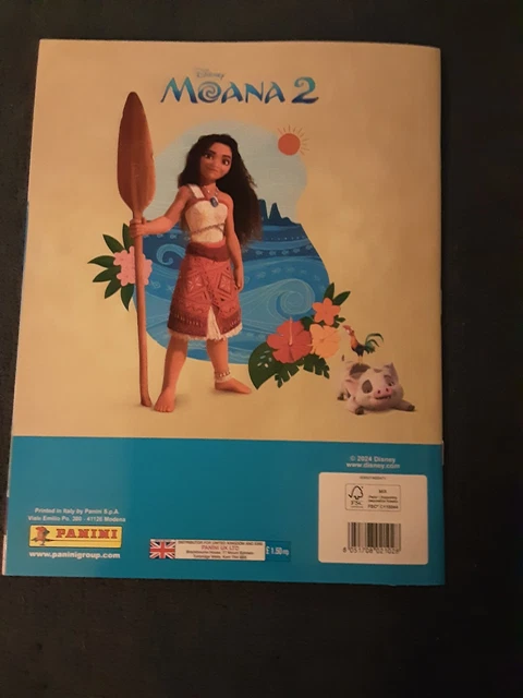 MOANA 2 PANINI Empty Sticker Album. £2.54 - PicClick UK