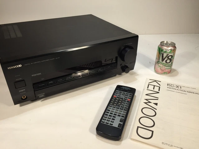 KENWOOD KC-X1 DIGITAL AV Control Amplifier / Tuner Receiver with RC ...