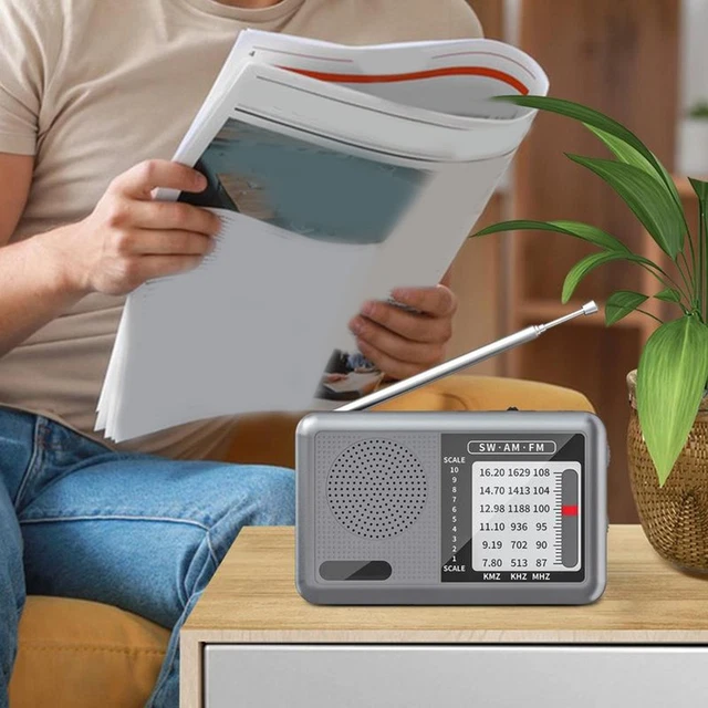 SMALL SHORTWAVE RADIO Portable Shortwave Radio Am Fm Weather Radio3497 ...