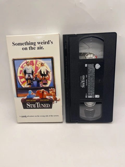 STAY TUNED (VHS, 1998) John Ritter Pam Dawber Comedy VG Free Shipping £ ...