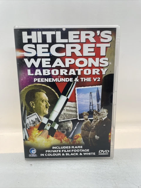HITLER'S SECRET WEAPONS Laboratory RARE DVD Region All Free Fast Post ...