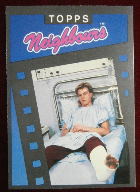 NEIGHBOURS - SERIES #1 Card #18 - Original "Cast" Photo - TOPPS 1988 £9 ...