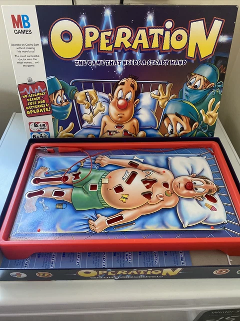 RETRO MB GAMES operation (2006 Hasbro) *COMPLETE* Never Played With £15 ...