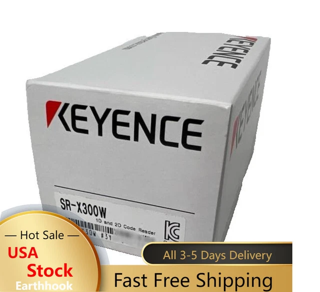 KEYENCE SR-X300W BARCODE Reader Scanner PLC SRX300W New US Free TAX ...