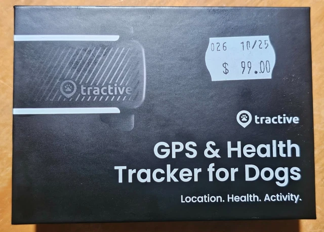 TRACTIVE DOG 6 GPS Tracker and Health Monitor for Dogs Real Time Pet ...