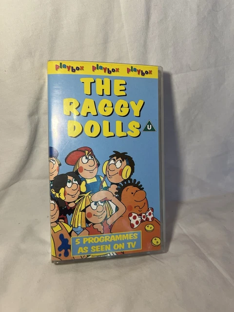 THE RAGGDOLLS VHS Video Vintage 5 Episodes Playbox £9.99 - PicClick UK
