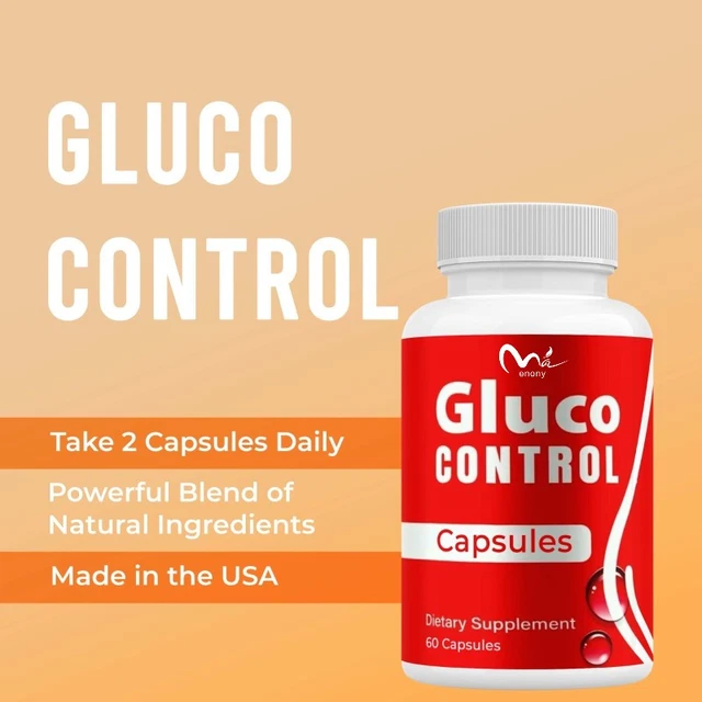 GLUCO CONTROL CAPSULES Healthy Blood Support - GlucoControl Pills ( 2 ...