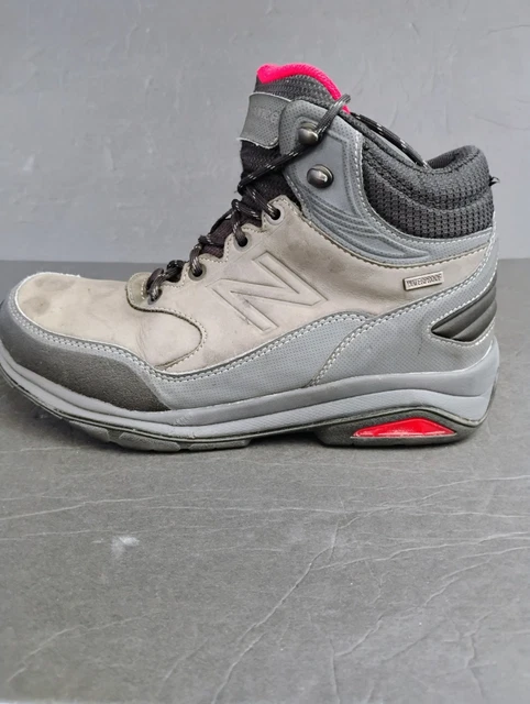 NEW BALANCE BOOT Mens Size 7 4E - MW1400GR Gray Leather Waterproof ...