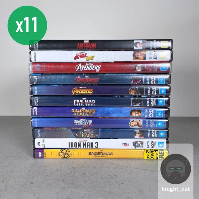 MARVEL DVD BUNDLE x11 [NEW - SEALED] Ant-Man Avengers Captain America ...