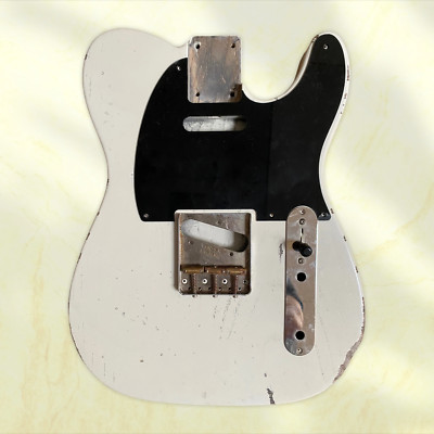 TRUETONE TELE RELIC / Aged Telecaster Body, Aged Nitro Olympic White £ ...