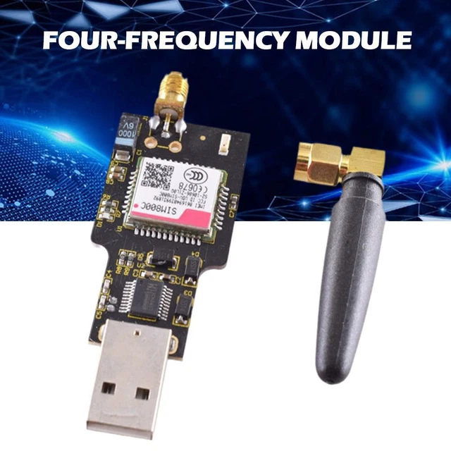 USB TO GSM module with Bluetooth function sim800c Module GSM/GPRS ...