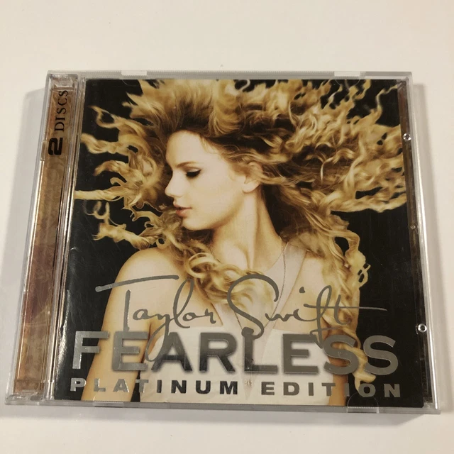 FEARLESS PLATINUM EDITION by Taylor Swift (CD & Dvd, 2009) $19.90 ...