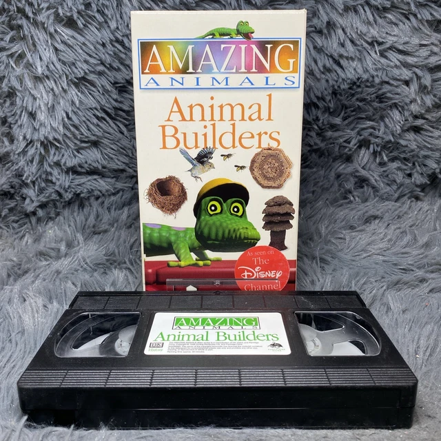 HENRYS AMAZING ANIMALS Animal Builders VHS Tape Disney Channel TV Show ...
