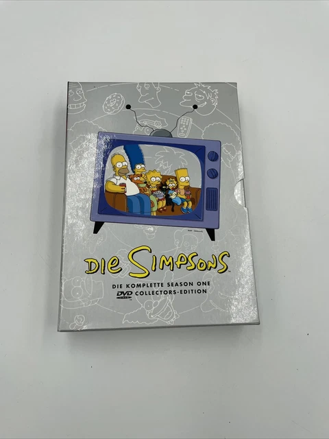 THE SIMPSONS COMPLETE SERIES 1 DVD 1st First Season One Original German ...
