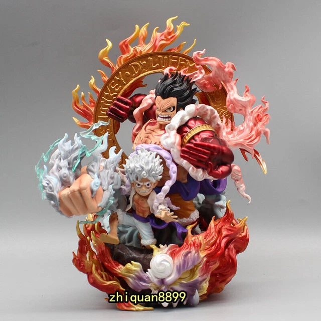 ONE PIECE MONKEY D Luffy Gear 3 PVC Figure Nika Luffy 25cm Statue Model ...