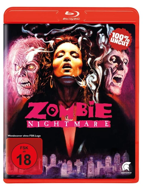 ZOMBIE NIGHTMARE (UNCUT) (Blu-ray) West Adam Carrere Tia Rigaud Manuska ...