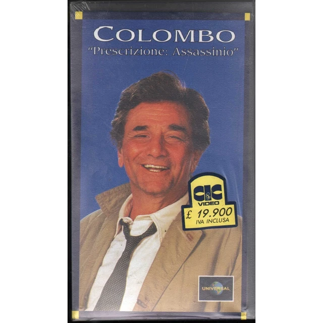 COLOMBO : PRESCRIPTION Crime VHS Richard Irving Univideo - UVS70466 ...