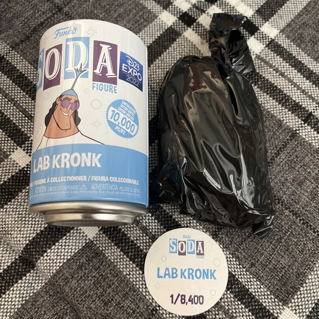 FIGURINE EXCLUSIVE FUNKO Soda Lab Kronk Common LE 1/8400 2022 D23 Expo ...