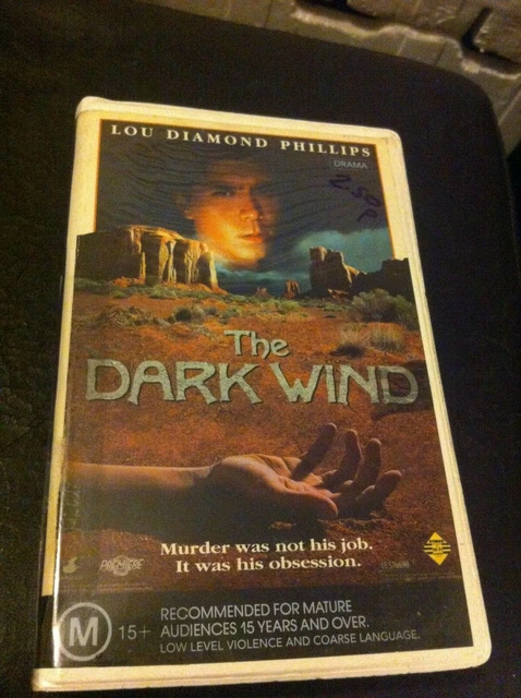 THE DARK WIND VHS ex-rental video tape Premiere Lou Diamond Phillips ...
