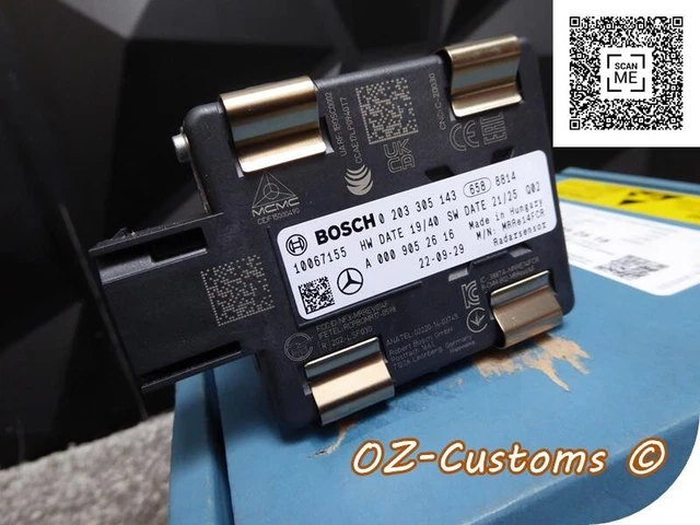 MERCEDES W205 C A W117 B W247 W167 Distronic Acc Radar Sensor ...