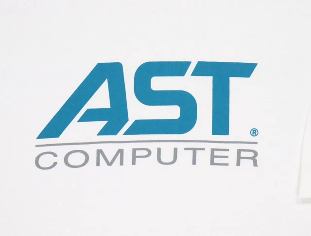 VINTAGE AST COMPUTERS Shirt Adult Extra Large Screen Stars 1980s Single ...