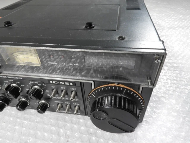 ICOM MODEL IC-551 7W 50MHz All Mode Machine Desktop Transceiver Japan ...