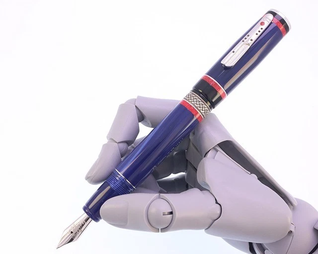 DELTA FOUNTAIN PEN Maya indigenous people collection 12 2011 Resin Nib ...