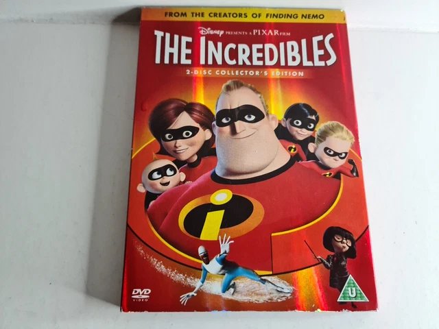 THE INCREDIBLES COLLECTOR'S Edition Pixar Walt Disney DVD 2 Disc £2.00 ...