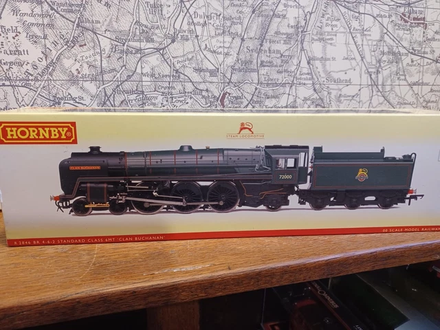 HORNBY CLAN BR standard 6MT class 4-6-2 pacific 72000 Clan Buchanan OO ...
