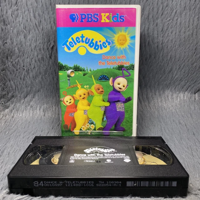TELETUBBIES DANCE WITH the Teletubbies VHS 1998 PBS Kids Movement Play ...