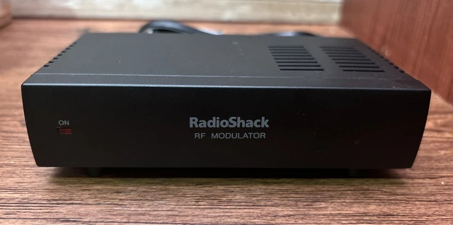 RADIO SHACK RF Modulator Video Signal Converter AV to Coaxial 15-1214 ...