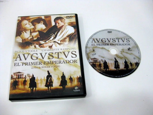 AUGUSTUS EL PRIMER Emperador Dvd Peter O'tole Charlotte Rampling EUR 9 ...