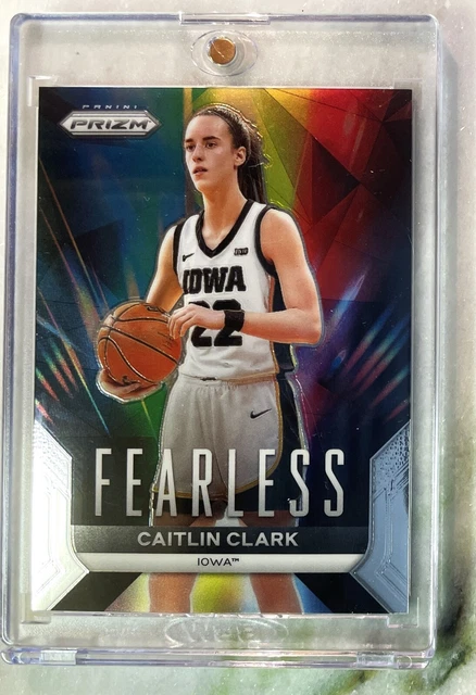 2024 PANINI CAITLIN Clark Collection Prizm Fearless Insert -#F1 Iowa ...