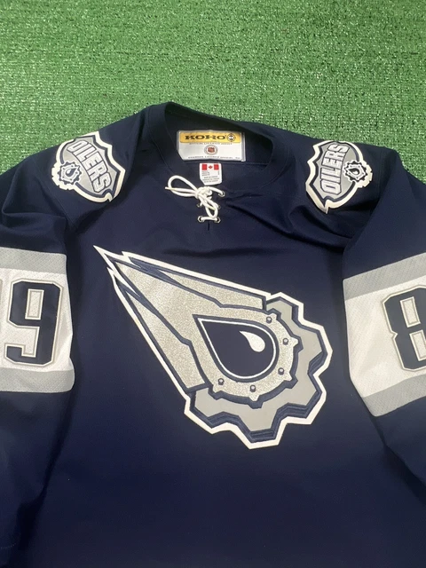 KOHO EDMONTON OILERS Mike Comrie Hockey Jersey McFarlane Size Large ...