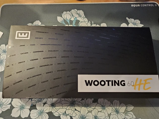 WOOTING 60HE GAMING Keyboard - ISO UK Wooting Backlit ABS Keycaps Read ...