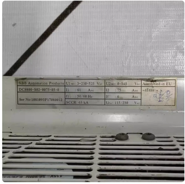 1 PC USED good ABB DCS800-S02-0075-05-0 By express With 90 warranty £ ...