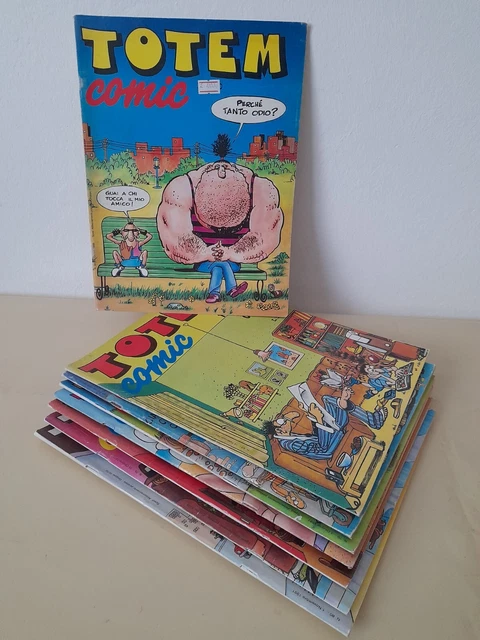 TOTEM COMIC LOTTO 8 Riviste Edika Ed. Nuova Frontiera Vintage Anni '90 ...