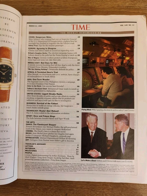 MAGAZINE - TIME Magazine March 31st 1997 American Whistle Blower ...