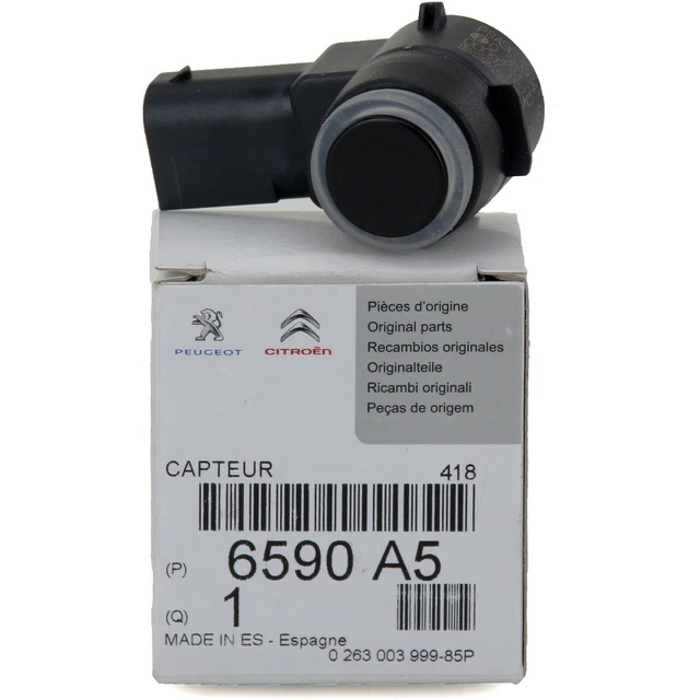 ORIGINAL CITROEN PEUGEOT Capteur De Stationnement Capteur De Recul Avant/Arrière 6590.A5 EUR 75 ...