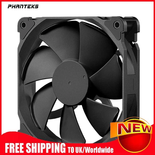 PHANTEKS 4 PIN PC Case 14cm Cooling Fan Silent PWM Cooler Radiator ...
