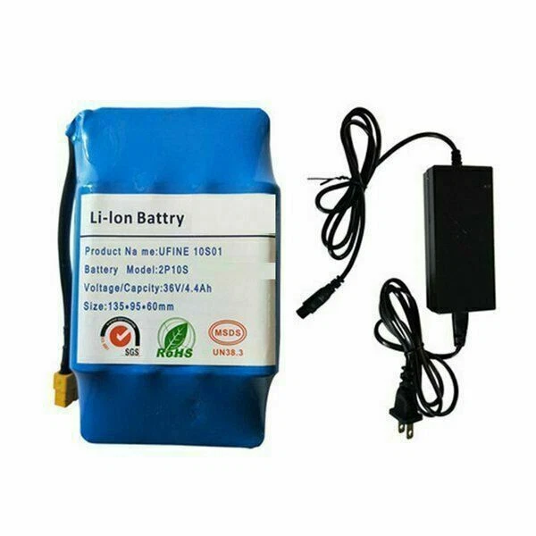 2P10S 36V 4.4AH Li-Ion Battery for Hoverboard Balance Board Balance ...
