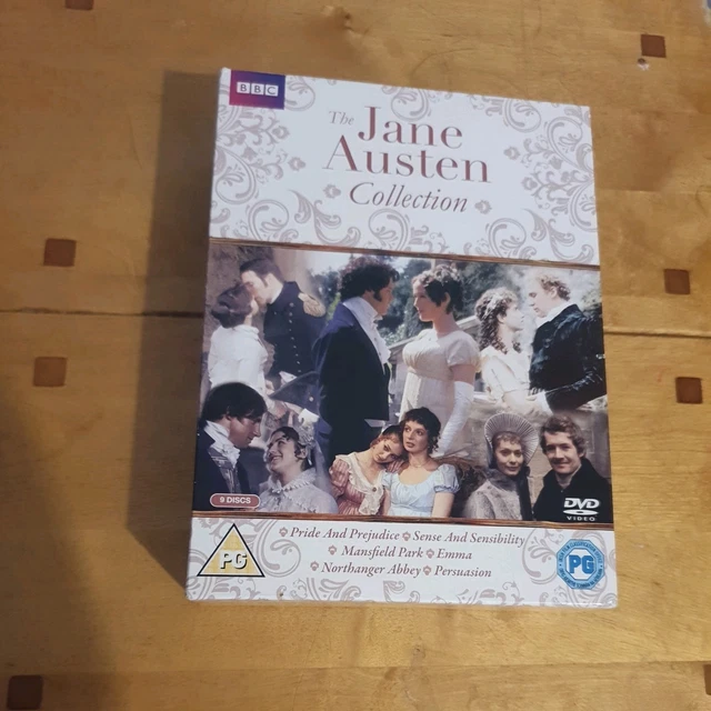 JANE AUSTEN BBC Collection Box Set DVD Starring Colin Firth, Tracey ...
