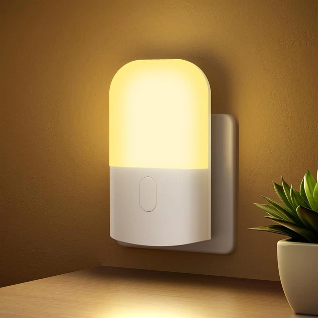 GD103UK-1 NIGHT LIGHT Plug in Wall with Dusk to Dawn Photocell Sensor ...
