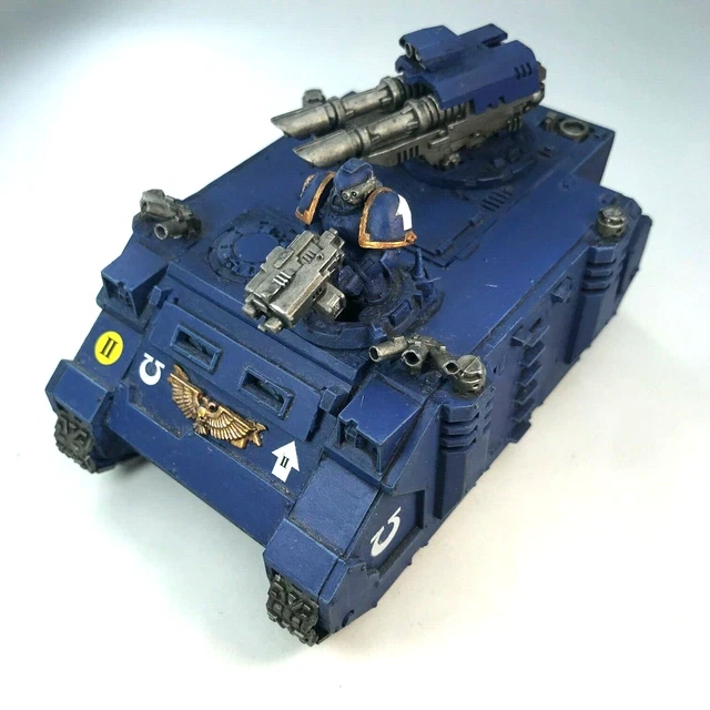 SPACE MARINE RAZORBACK Tank - Painted - Warhammer 40K BOX68 £68.99 ...